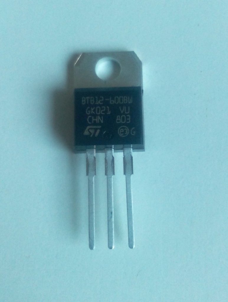 Triac BTB12-600BW – Rep-Tronic