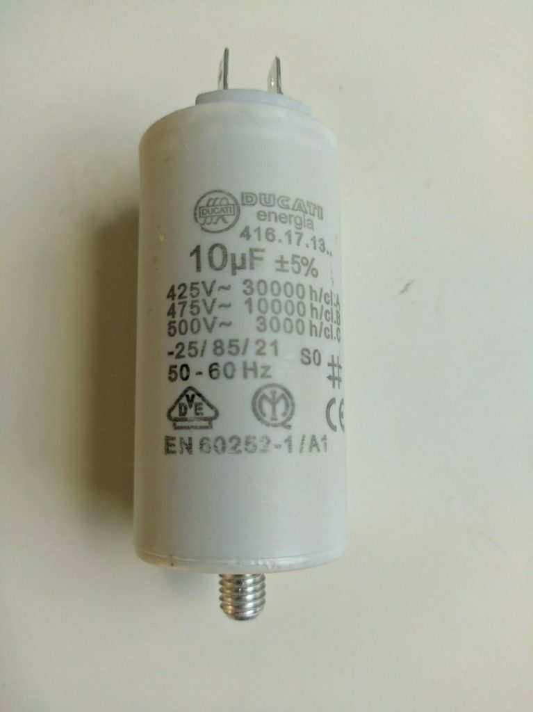 Condensateur permanent démarrage moteur 10µF 10UF 425V 450V 475v ...