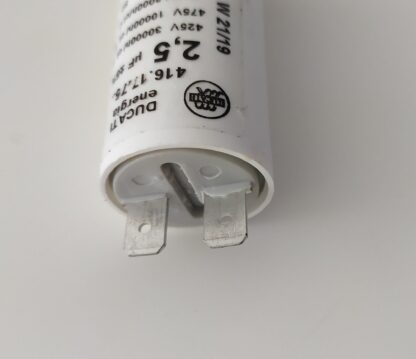 Condensateur Moteur 2,5μF 425V 450V 475V version 2 cosses – 2,5uF – Rep ...