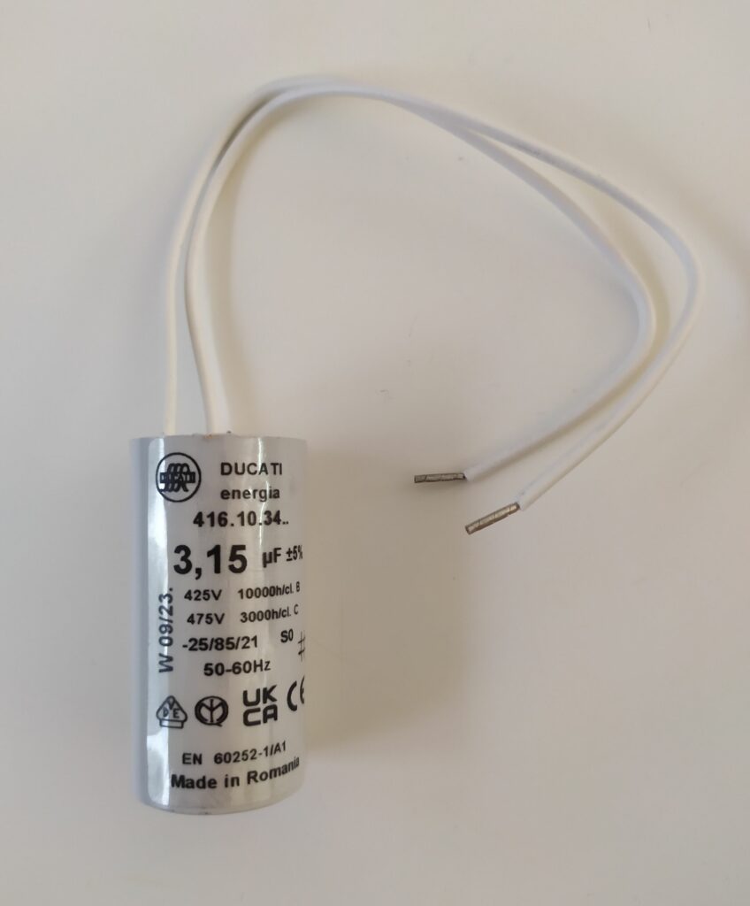 Condensateur 3,15µF 425v 450v 475v à fils – Rep-Tronic