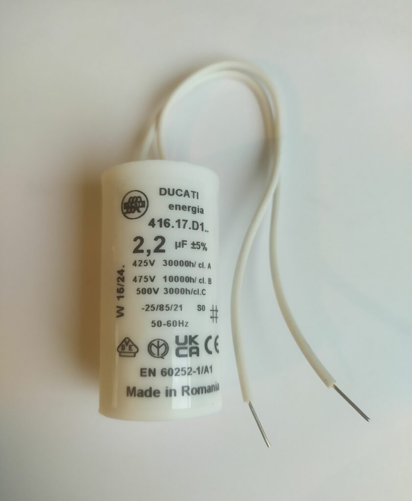 Condensateur 2,2µF 425v 450v 475v à fils – Rep-Tronic